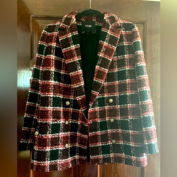 Maje | Jackets & Coats | Maje Tweed Jacket Stunning Never Worn No Tags ...